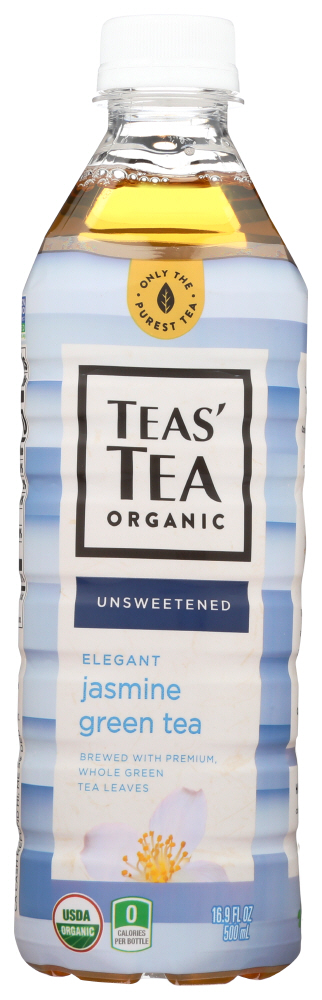 TEAS' TEA UNSWEETENED TEA JASMINE, 16.9 FL. OZ. - Walmart.com
