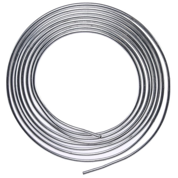 JEGS 635210 Aluminum Fuel Line 1/4 in. OD x 0.035 in. Wall 25 ft ...