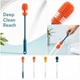 Bottle Cleaning Brush, Long Handle No Dead Angle Home Use Cleaner For ...