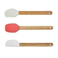 The Pioneer Woman 3-Piece Mini Spatulas with Acacia Wood Handles Set ...