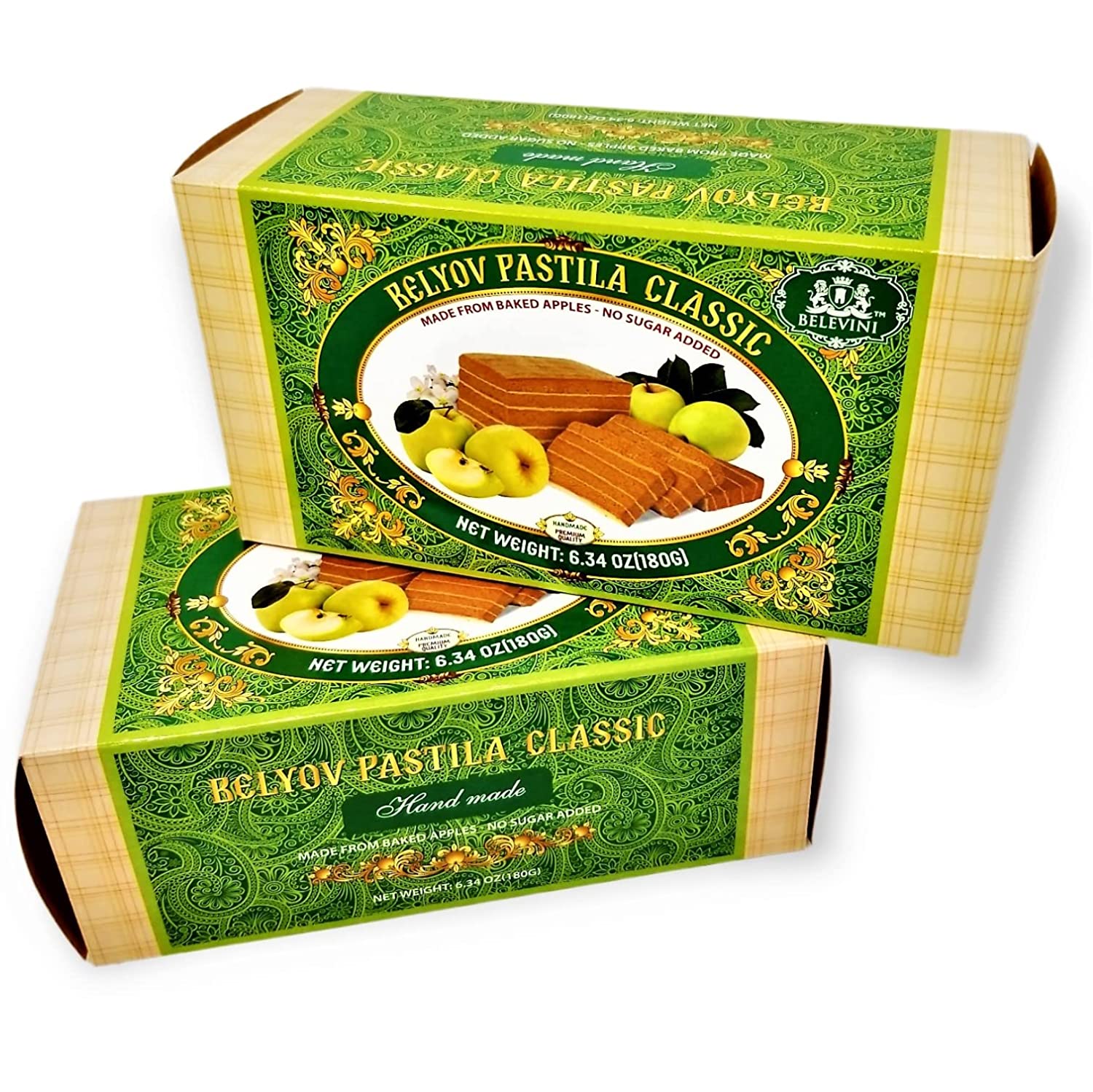 Belevini Tasty and Healthy Belyov Pastila Classic, Handmade, Made from ...