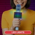 Core Innovations Bluetooth Karaoke Microphone with LED Lights, HD ...