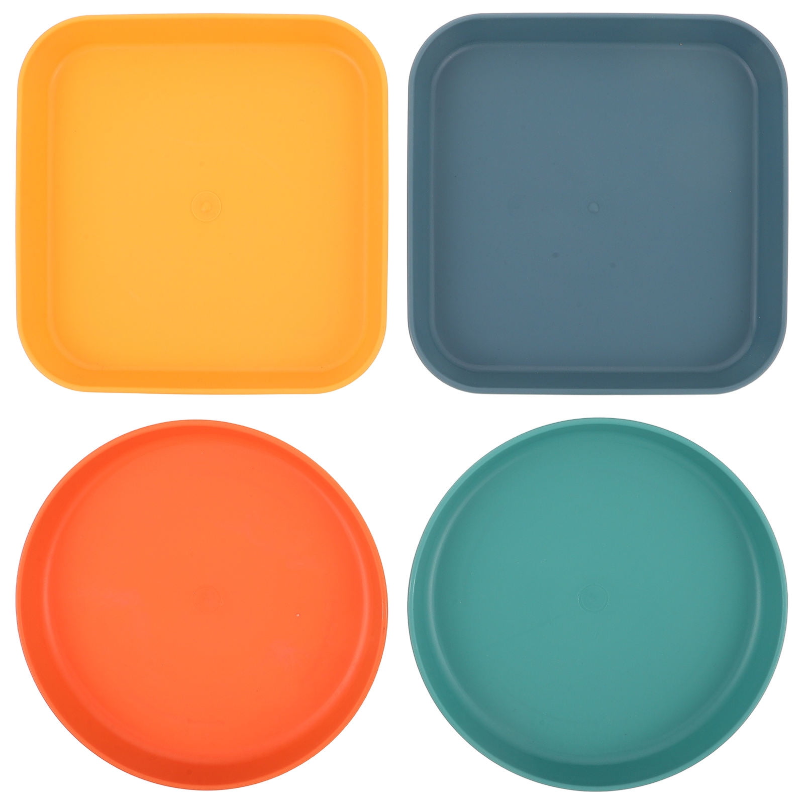 Click here for Brightfufu 4pcs Pet Food Bowls Yellow Durable Feed... prices