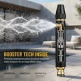 Heavy Duty Adjustable Garden Hose Nozzle, High-Pressure Metal Water ...