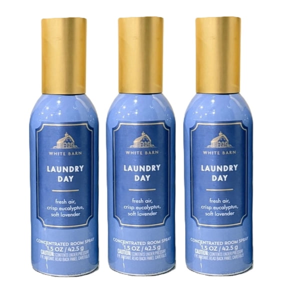Laundry Day Concentrated Room Spray by Bath + Body Works - Pack of 3 ...