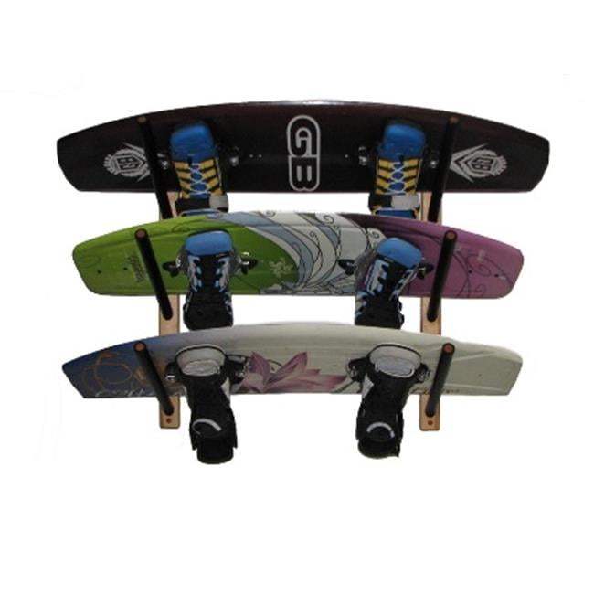 Del Sol Racks WBA3 Wakeboard Storage Rack 3 Space 30-Degree Angle ...