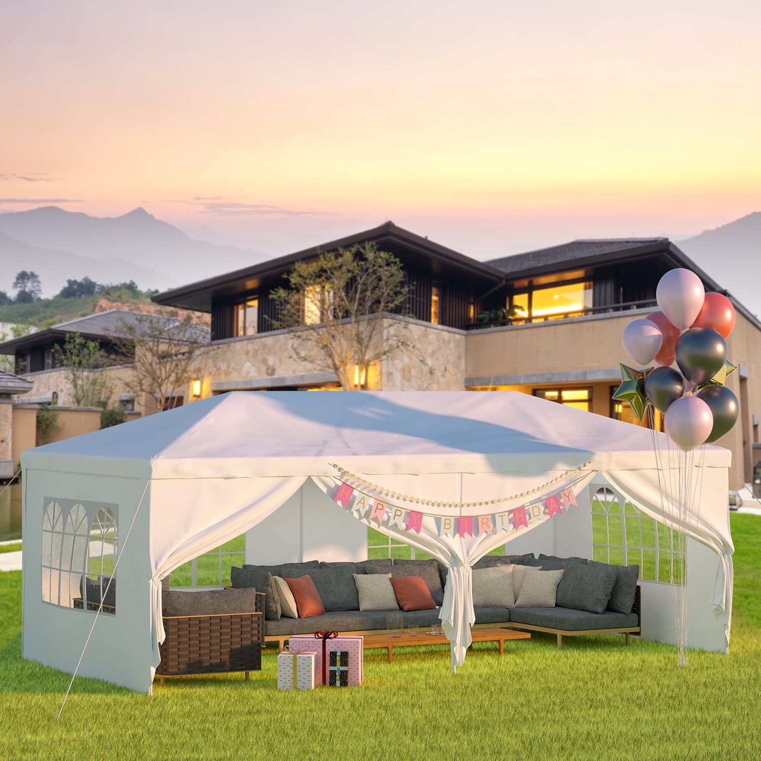 Outdoor Tent Party Themes