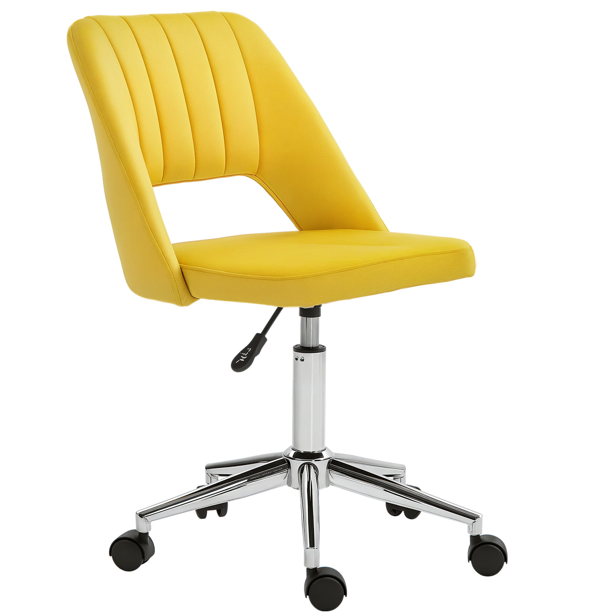 Click here for Vinsetto Armless Office Chair Swivel Computer Desk... prices