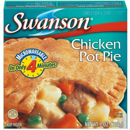 Swanson® Chicken Pot Pie 7 oz. Box - Walmart.com
