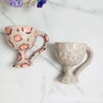 PTSPLLMY Mug Korean Hand-painted Design Ceramic Coffee Cup Breakfast ...