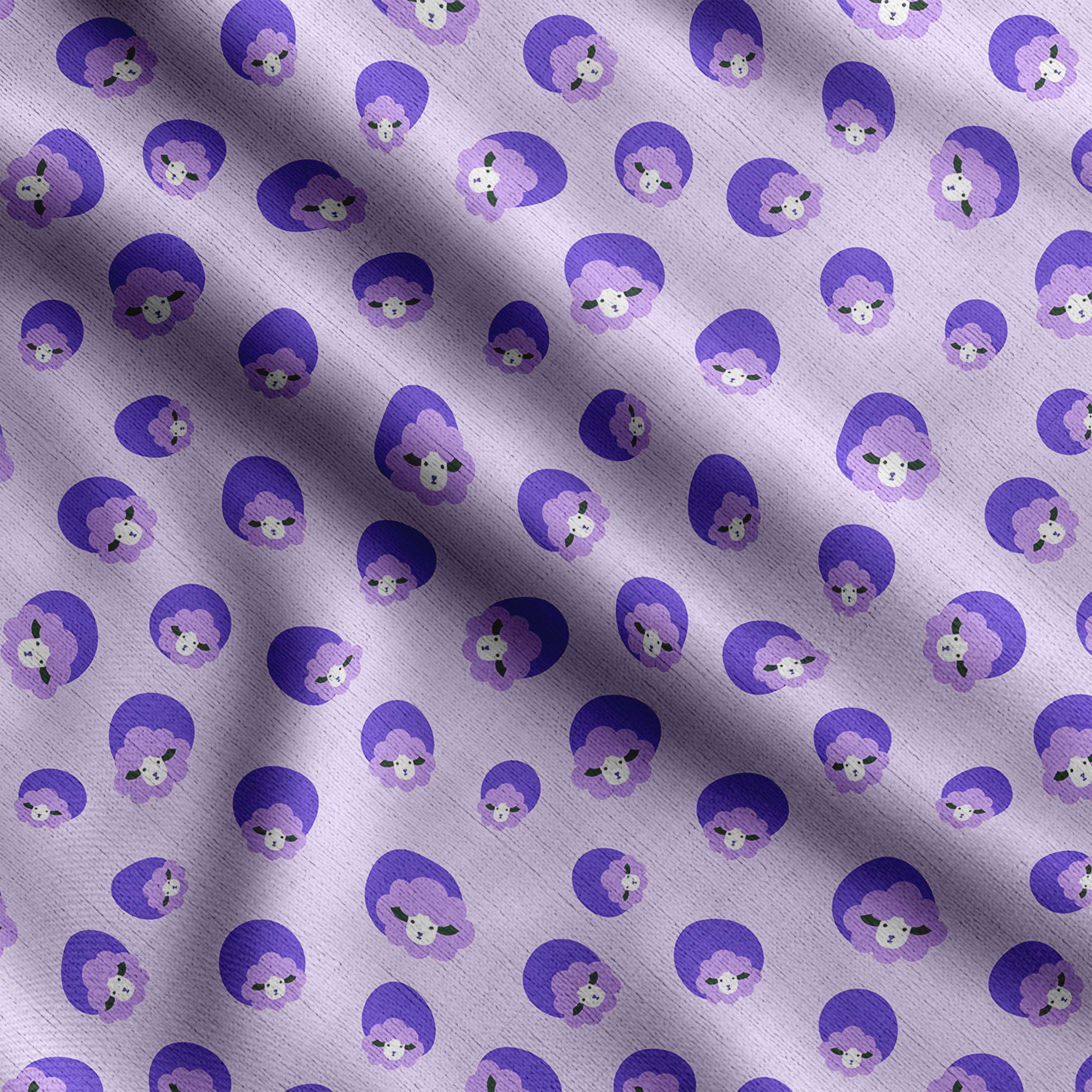 Soimoi Llama Alpaca Print,Cotton Cambric, Quilting Fabric Sold by The ...