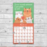 2019 Cat Lady 12" x 12" January 2019-December 2019 Wall Calendar ...