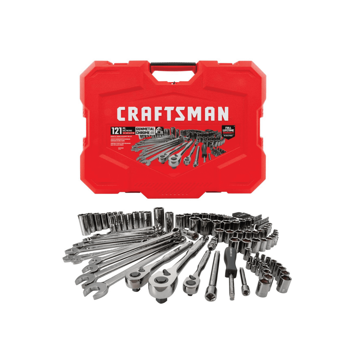 Set Mecánico Autocle 121 Piezas MM&SAE CRAFTSMAN CMMT12033 | Bodega ...