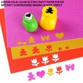 Multi Color Set Glitter Cardstock, A4 Size Sparkly Paper, Glitter Paper ...