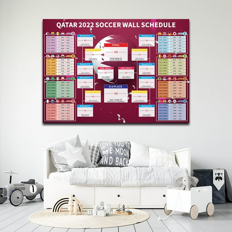 Fifa World Cup 2022 Wall Chart
