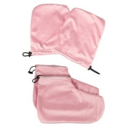 SPRING PARK 1 Pair Women Lady Fashion Faux Leather Half Finger Gloves ...