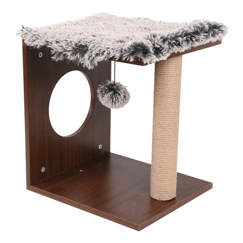 One Source International 17'' One Level Cat Tree - Walmart.com ...