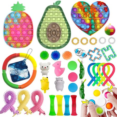 Big Fidget Toys, Sensory Toys Pack for Kids and Adults with Big Size Sensory Toy, Fidget Packs ...