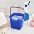 8 Pcs Sanitizing Bucket 3 Quart Cleaning Pail Small Detergent Square ...