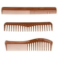 Sleek Assorted Comb Set, Brown, 10 Count - Walmart.com