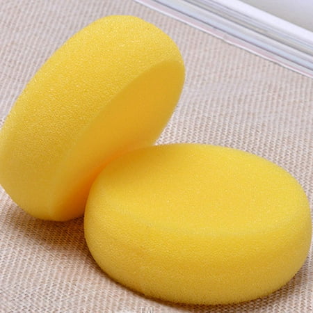 Round Painting Yellow Sponge Artist Brushes Watercolor Sponges for ...