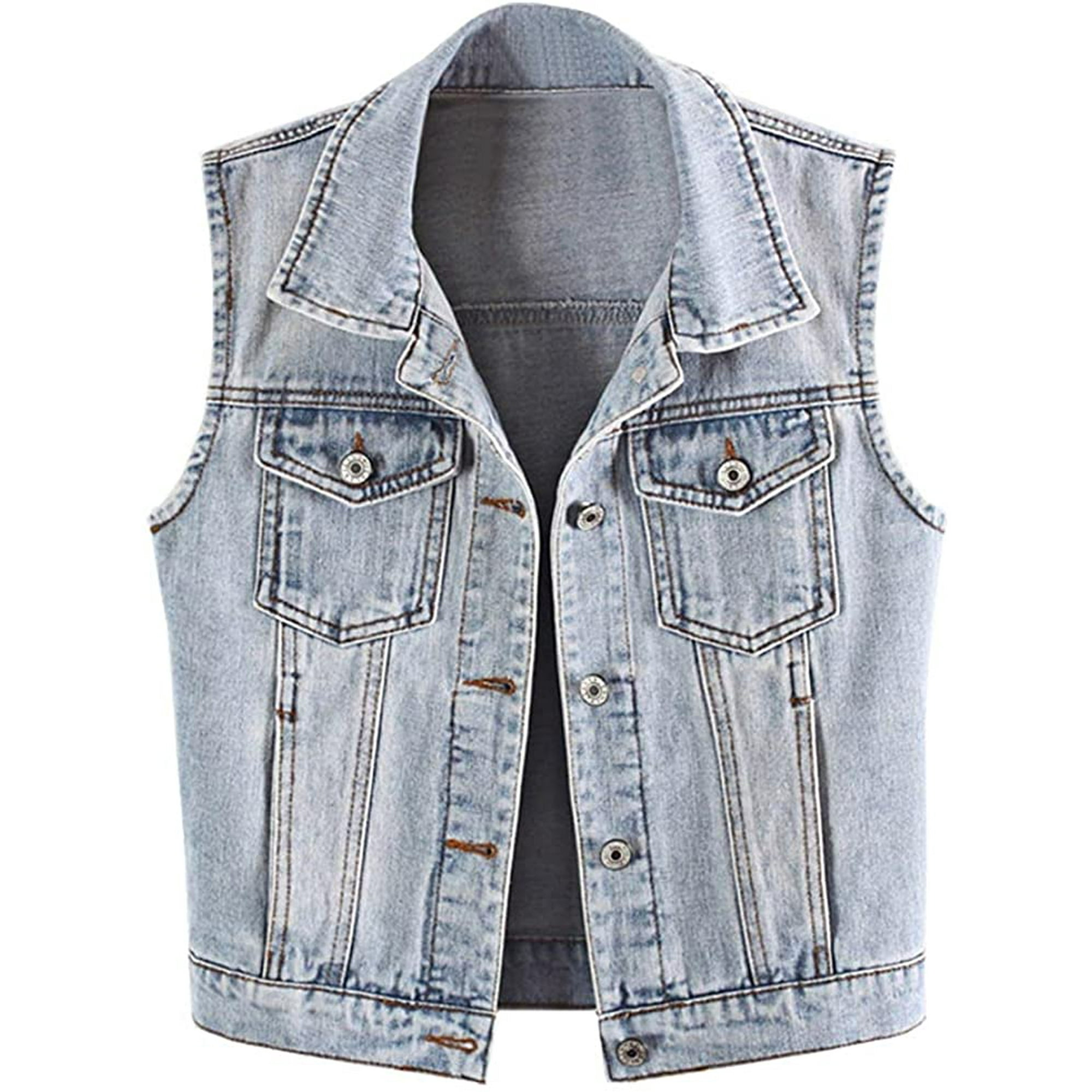 Women’s Denim Vest - munimoro.gob.pe