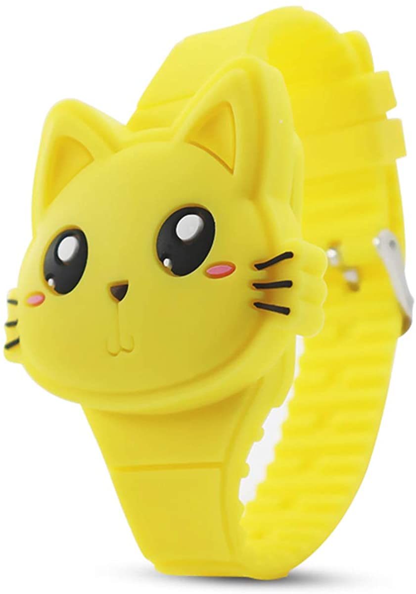 Kids Watch,Girls Watch Digital Cute Shape LED Fashion Silicone Band ...