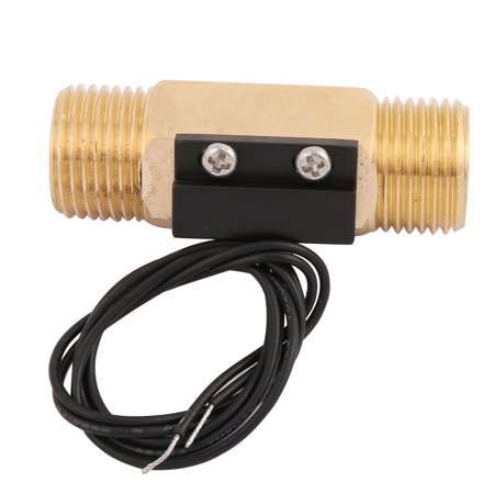 G1/2" BSP Female Liquid Water Flow Switch 1.2-12L/min 70W AC DC 250V ...