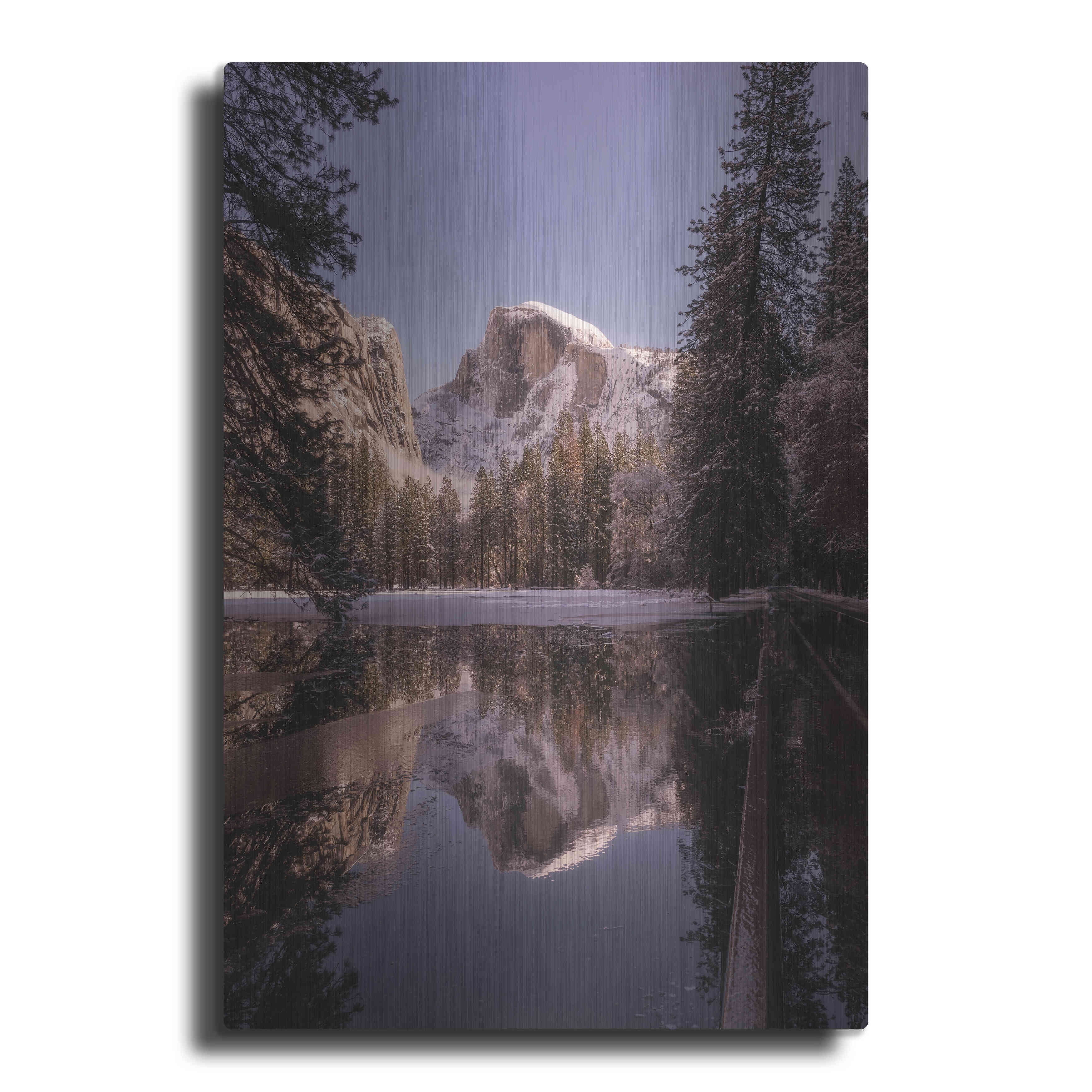 Luxe Metal Art 'Roadside Reflection' by Bruce Getty, Metal Wall Art, 12 ...