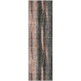 Addison Rugs Mayfield Washable Transitional Stripes Terracotta Runner ...