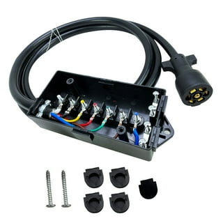 7 Trailer Connector Female Rv Socket Cable Connector - Walmart.com