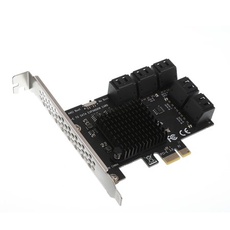 PCI-E to SATA Extender Splitter High Speed Adapter Card; PCI-Express ...