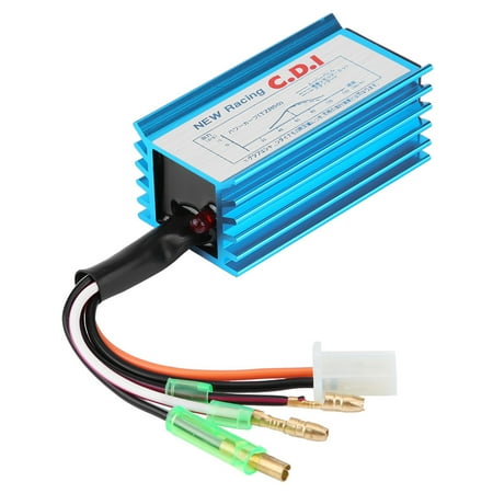 Ignition Unit, Blue 2-Pin Connector CDI Box For JOG Scooter Moped 2 ...