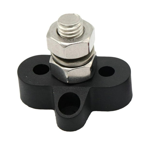 DYNWAVECA 1 Piece M10 Terminal Block Stainless Steel Single Stud Power ... DYNWAVECA 1 Piece M10 Terminal Block Stainless Steel Single Stud Power ...