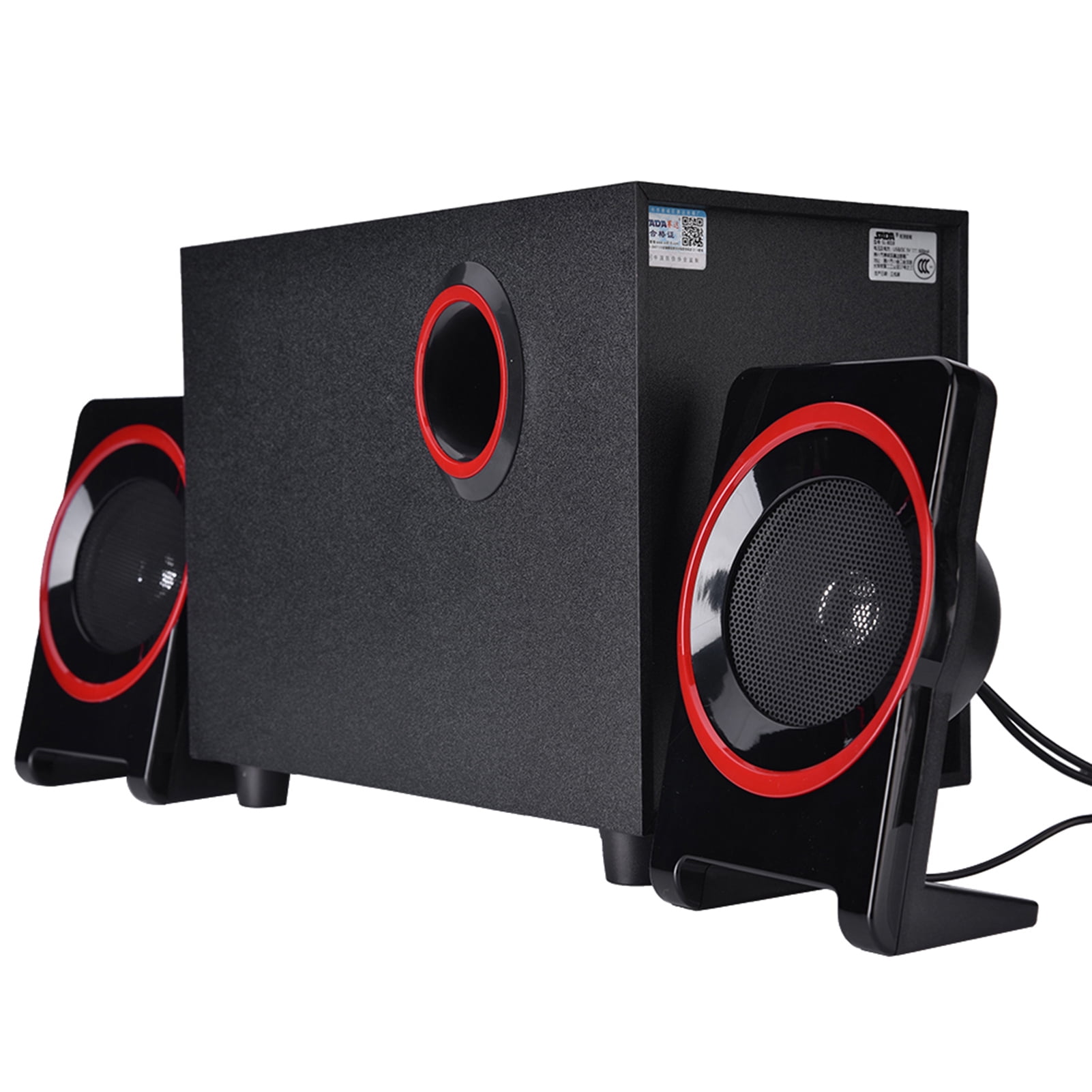 Bass Boost Mini Speaker, USB 5V Subwoofer, Laptop TV Desktop For ...