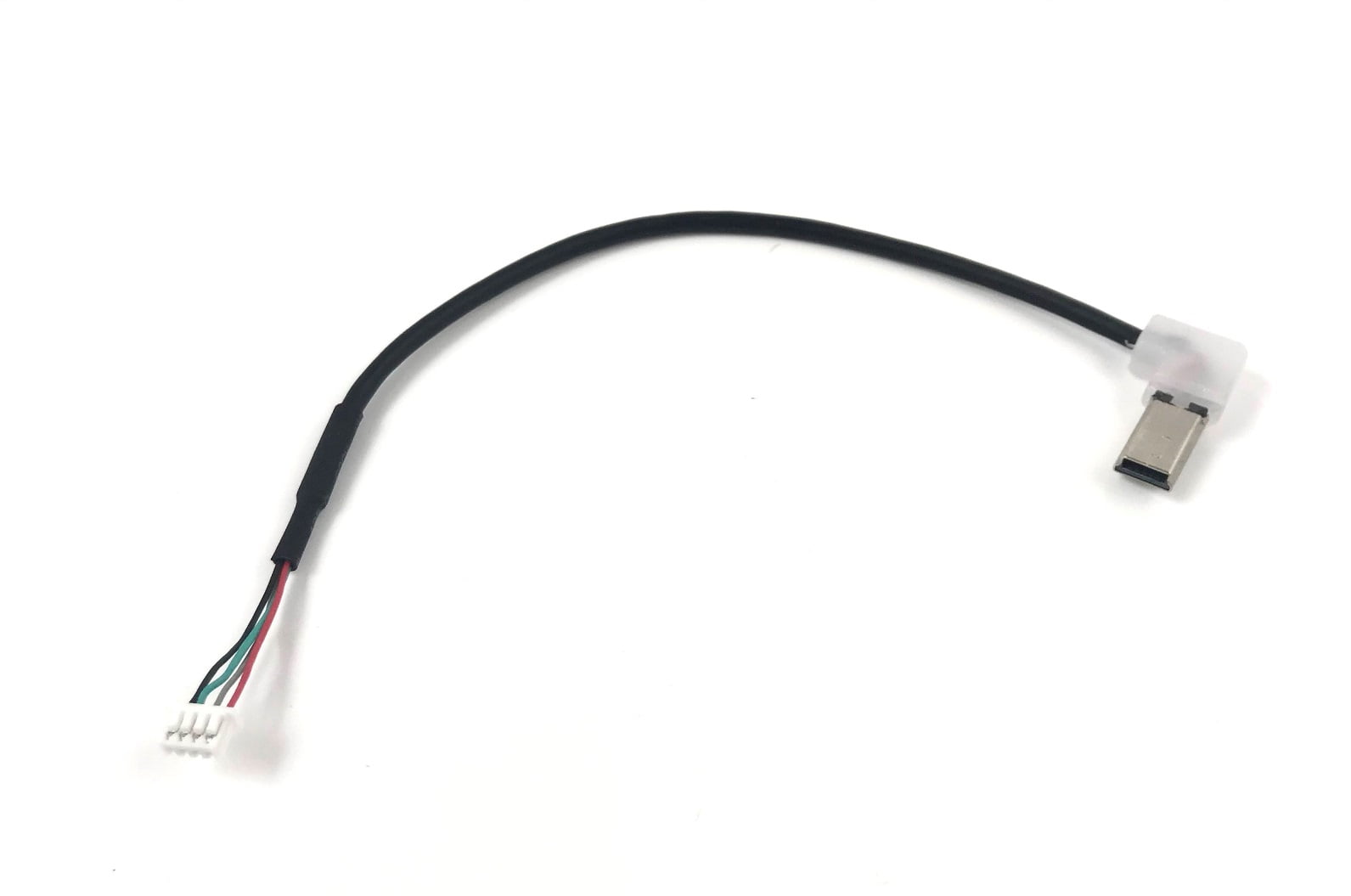 1.25 mm Connector 1X4 Pin to Low Profile Mini USB Right Angled Cable ...