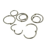 Pen + Gear Metal Book Rings, 8 Counts, Silver - Walmart.com