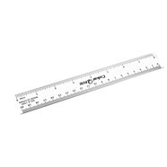 Uxcell 2pack Stainless Steel Ruler, 6" Metal Rulers 0.75" Wide Inch and ...