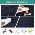 2 Packs Waterproof Vinyl Card Tablecloth with Flannel Backing 48x48 ...
