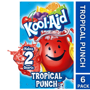 Kool-Aid Unsweetened Drink Mix Packets, Assorted Flavors - Tropical ...
