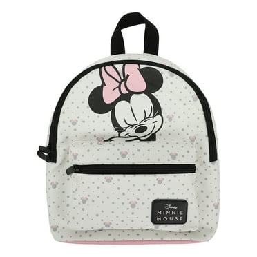 Disney Women's Minnie Mouse Graphic Mini Backpack, Black - Walmart.com