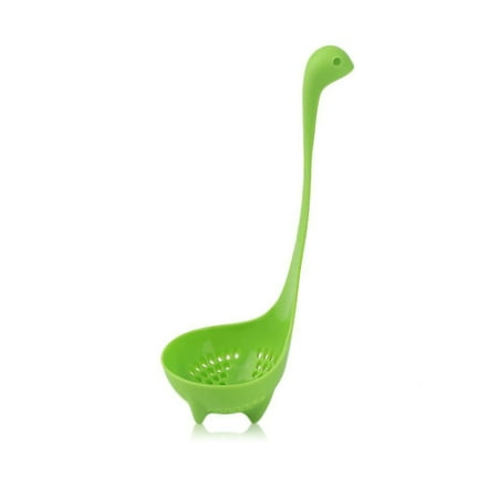 SHTKUYING Creative Nessie Ladle Spoon Color Long Handle Vertical Large ...