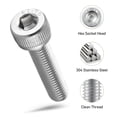 URIJDAS-M3-0.5 x 45mm Bolt, 100PCS M3 Hex Socket Head Cap Screws Bolts ...
