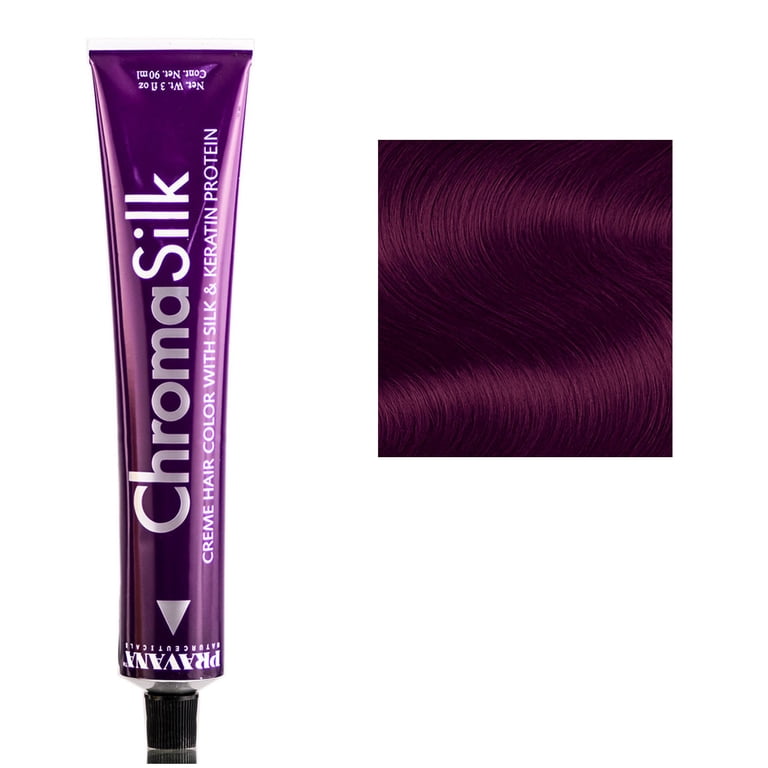 Dark Mahogany Violet Hair Color