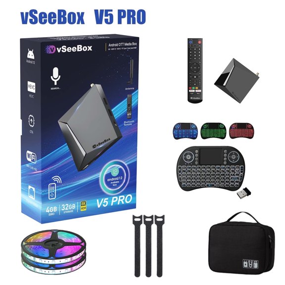 2025 vcbox elite with Voice Control 4GB RAM 128GB Storage Powerful ...