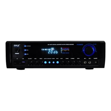PYLE PT588AB 5.1 Channel 420 Watt Home Audio Receiver Amplifier with ...