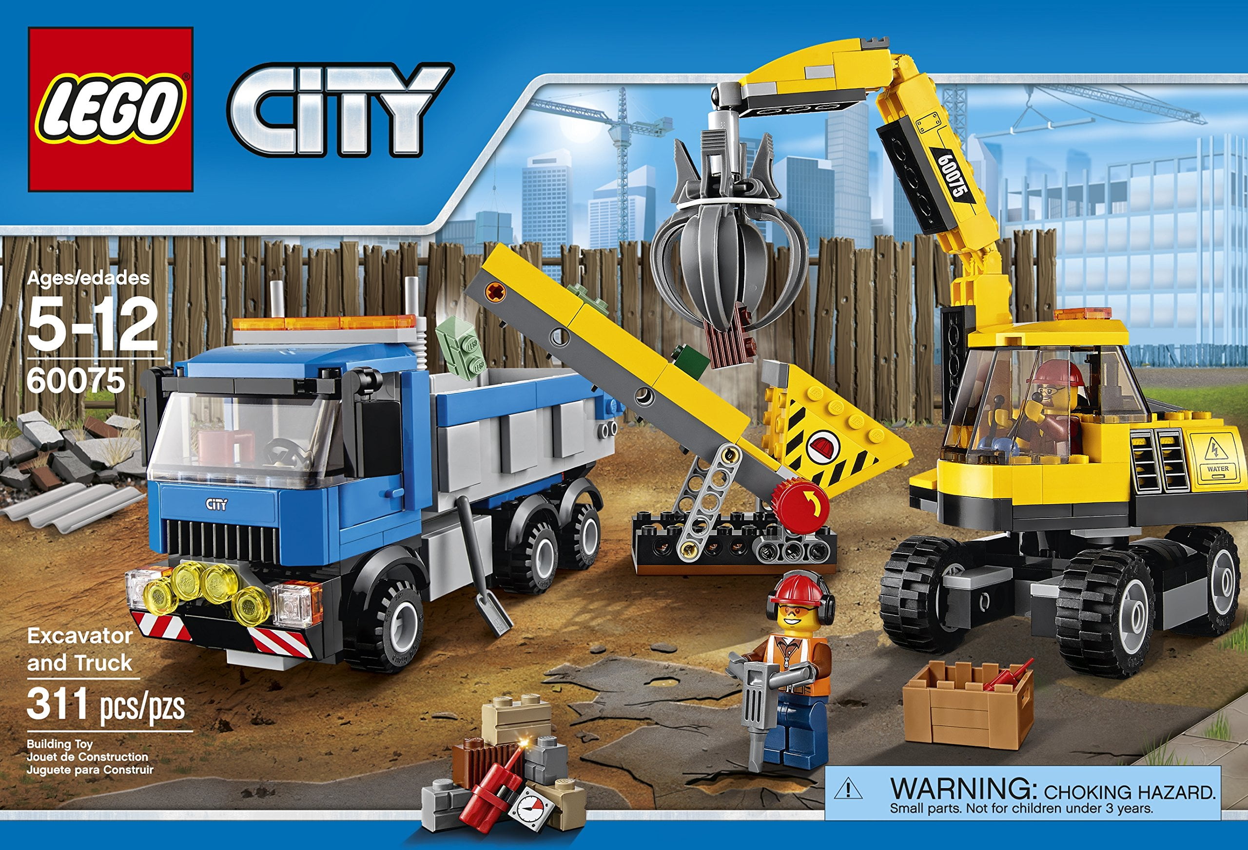 LEGO City Demolition Excavator and Truck LEGO - | Bodega Aurrera en línea