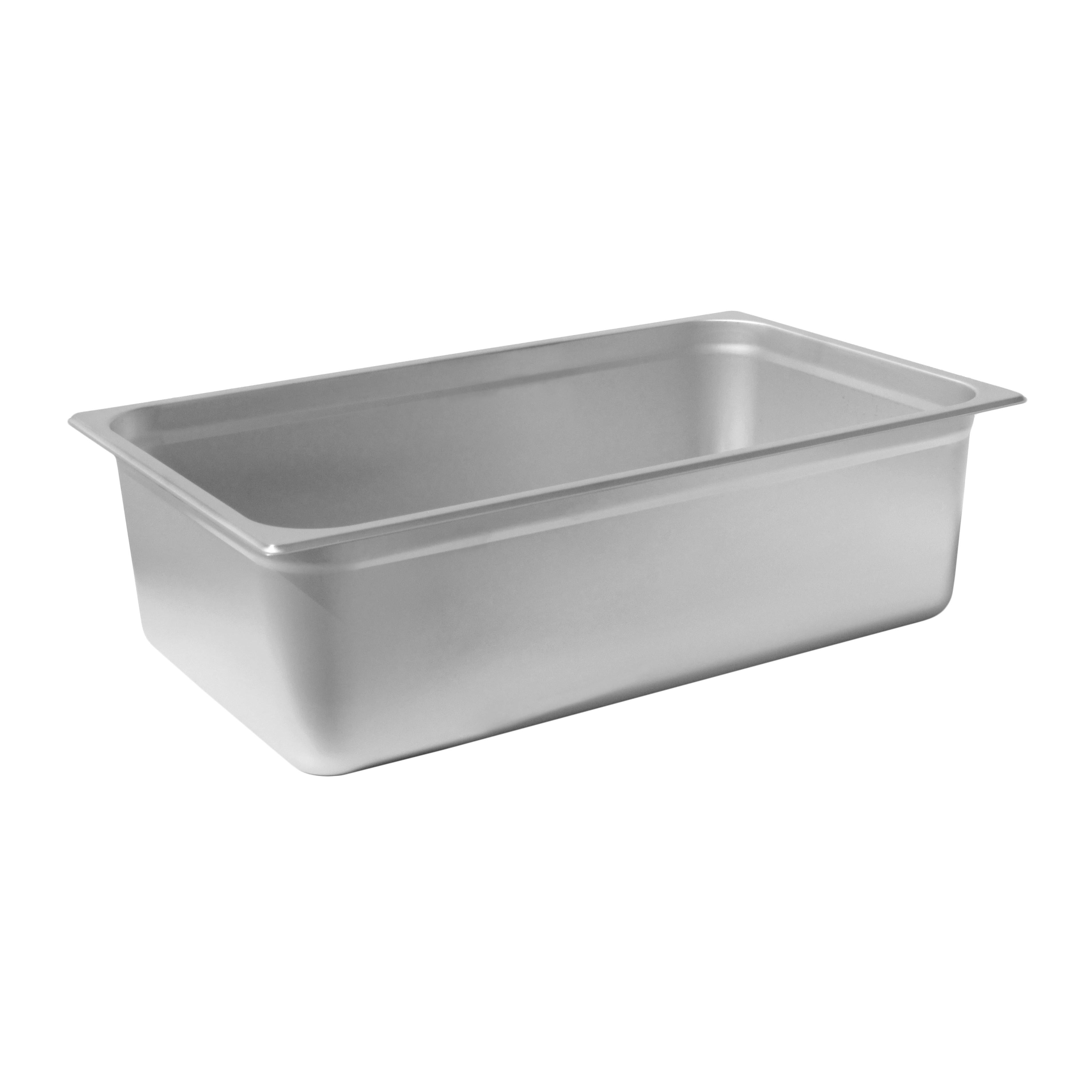 6" Full Size Stainless Steam Table Pan, Each - Walmart.com