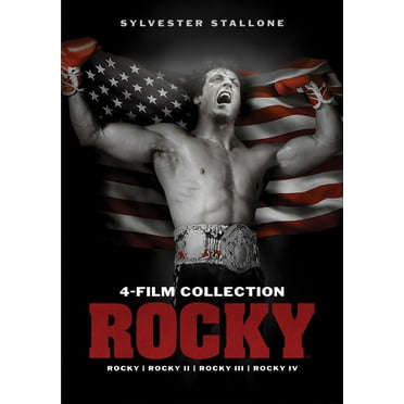 Rocky 40th Anniversary 6-Film Collection DVD - Drama, Sport Movies Set ...