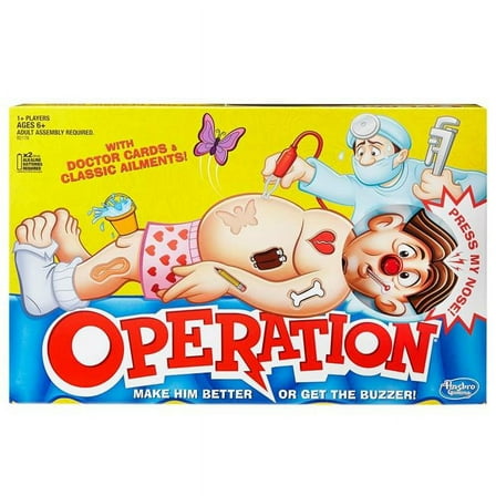 Milton Bradley Shrek Operation Skill Game Board Game - Walmart.com